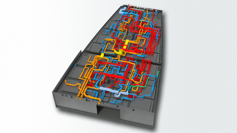 HVAC routing - C-Job Nikolayev